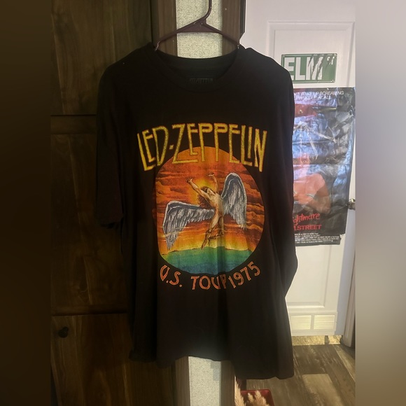 led zeppelin | Shirts | Led Zeppelin Us Tour 975 Shirt | Poshmark